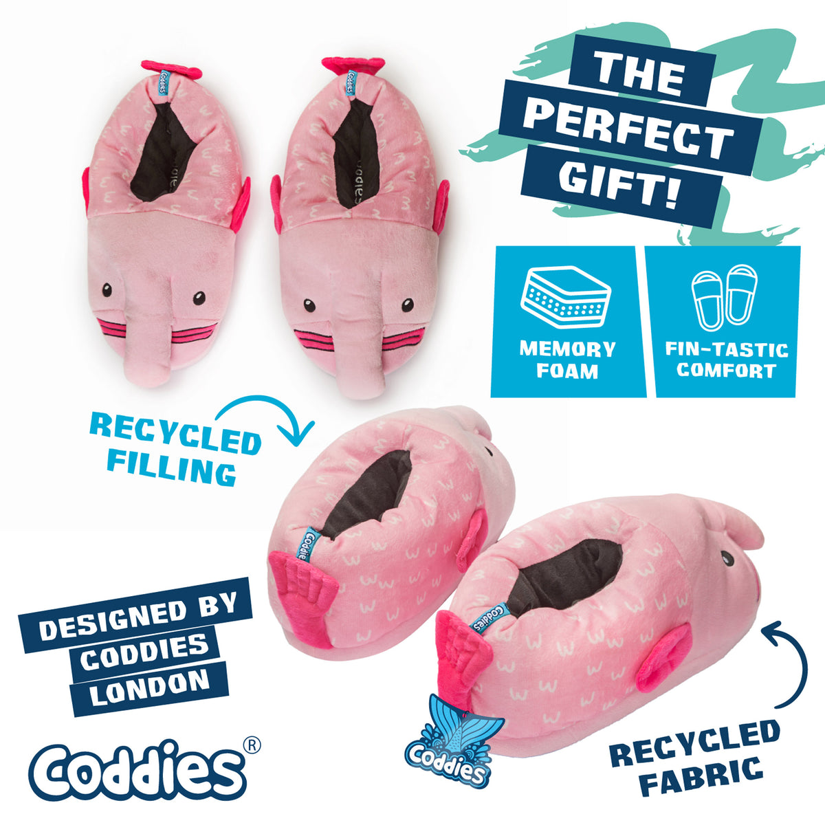 Coddies® Blobfish Slippers