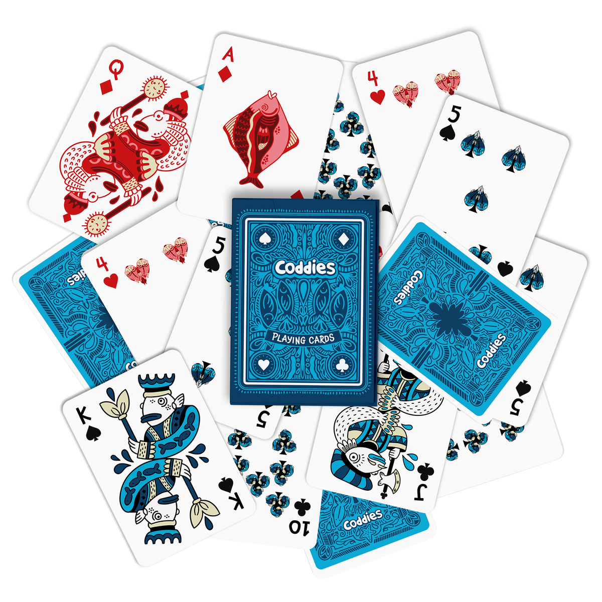 Coddies® Fish Playing Cards