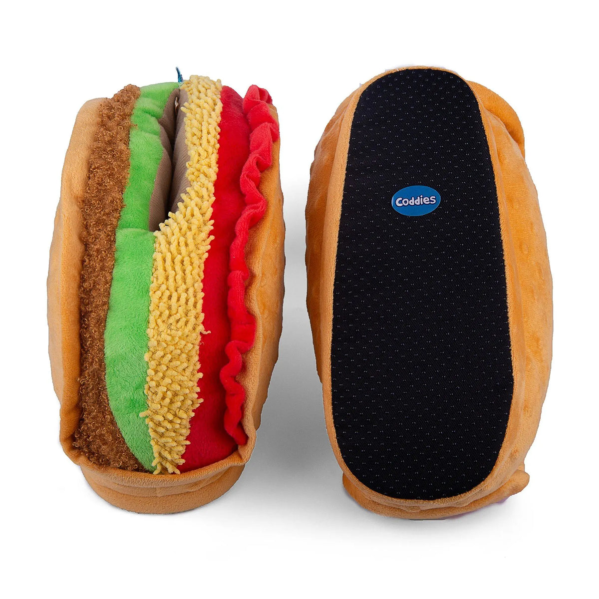 Coddies Taco Slippers | Unisex Funny Slippers, Novelty Comfortable ...