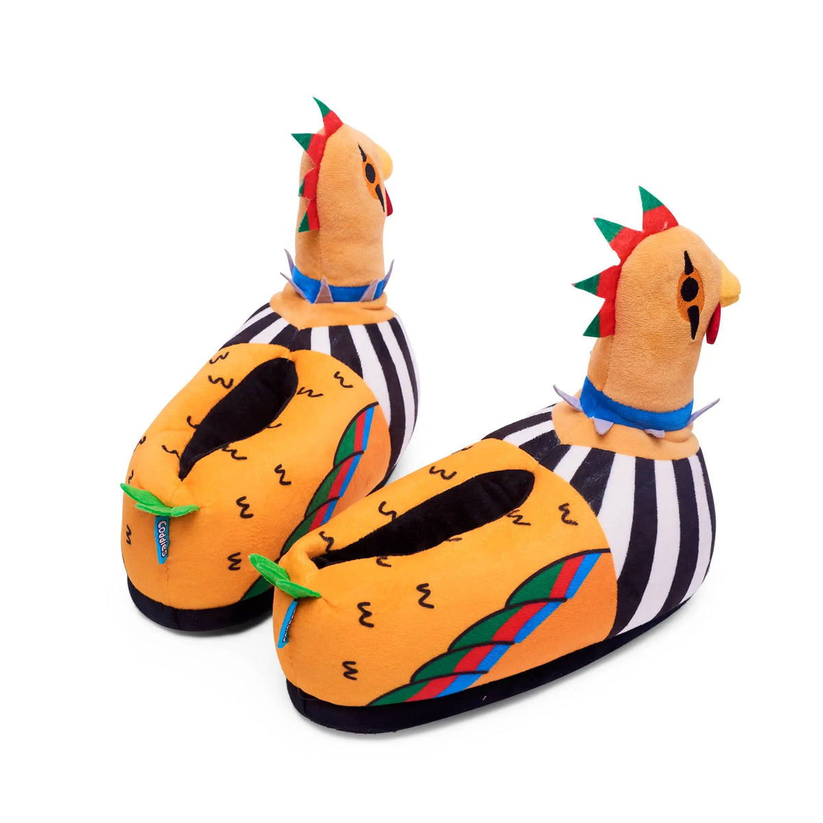 Coddies Punk Chicken Slippers | Novelty Gag Gift | Bird Shoes | 3 Sizes ...