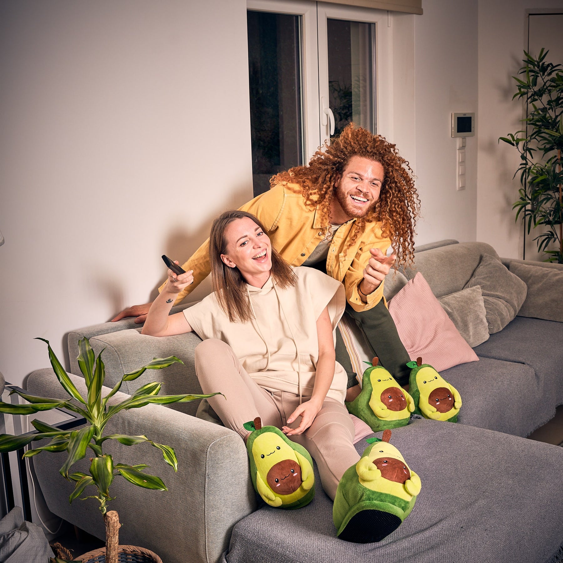 Coddies Avocado Slippers | Unisex Funny Slippers, Novelty Comfortable ...