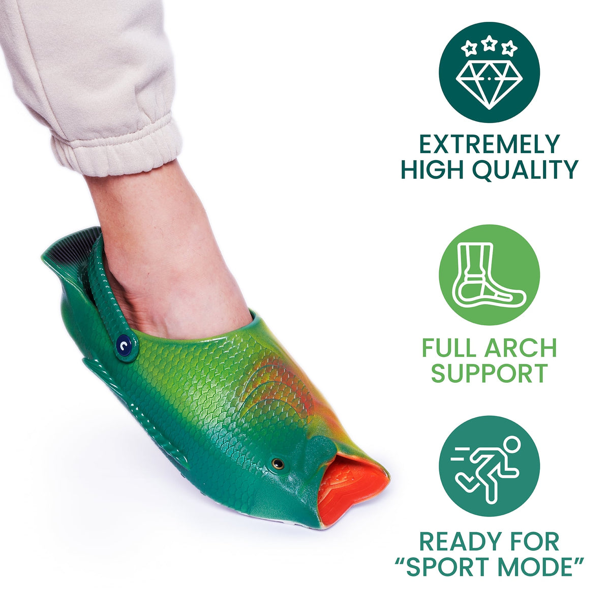 Coddies Fish Clogs | The Fish Flip Flop you know and love… now with ...