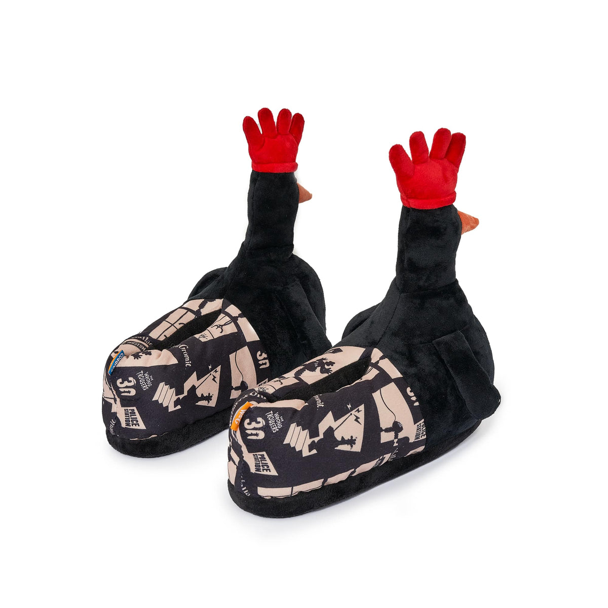 Coddies Wallace & Gromit Feathers McGraw Slippers | Unisex Funny ...